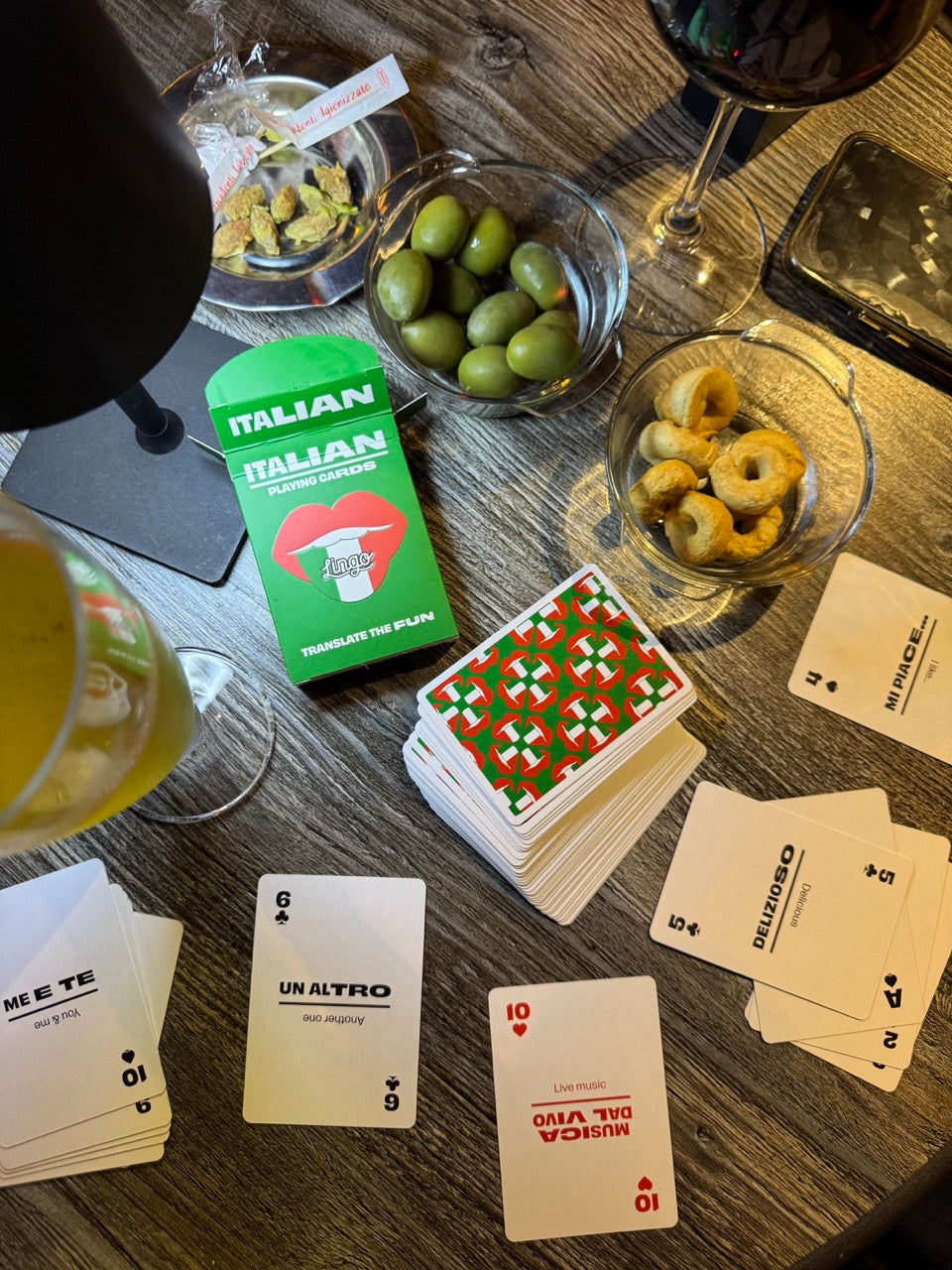Naples, Italy — Lingo Playing Cards
