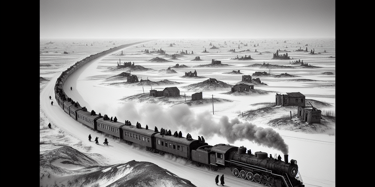 Siberia's Hidden Gems: Discovering Ghost Towns by Train — Lingo Playing ...