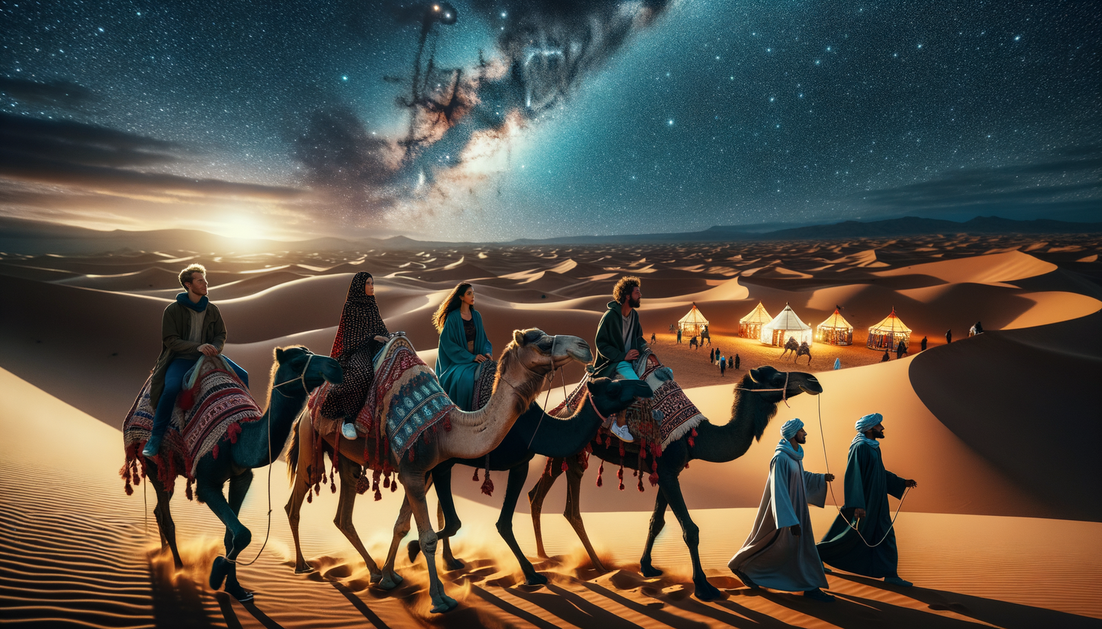 Experience the Magic of Morocco: Starlight Camel Trek with Berber Guid ...