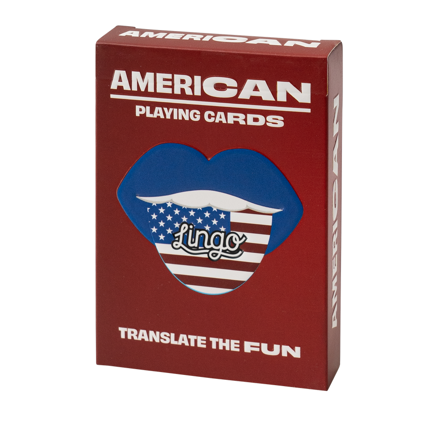 Learn American Slang While You Play | U.S. Slang Lingo Playing Cards