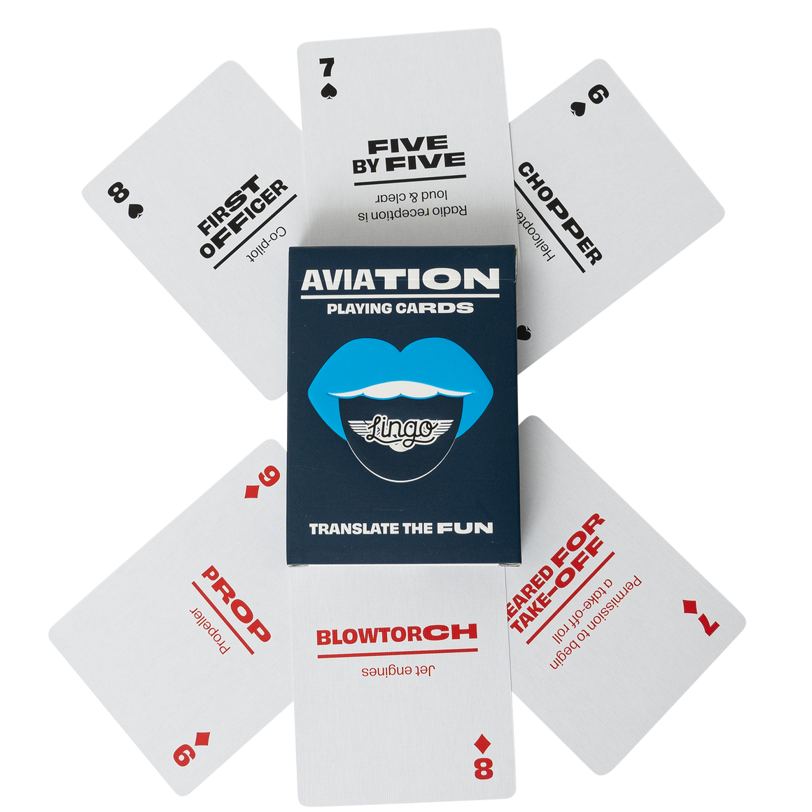 Aviation Lingo Playing Cards