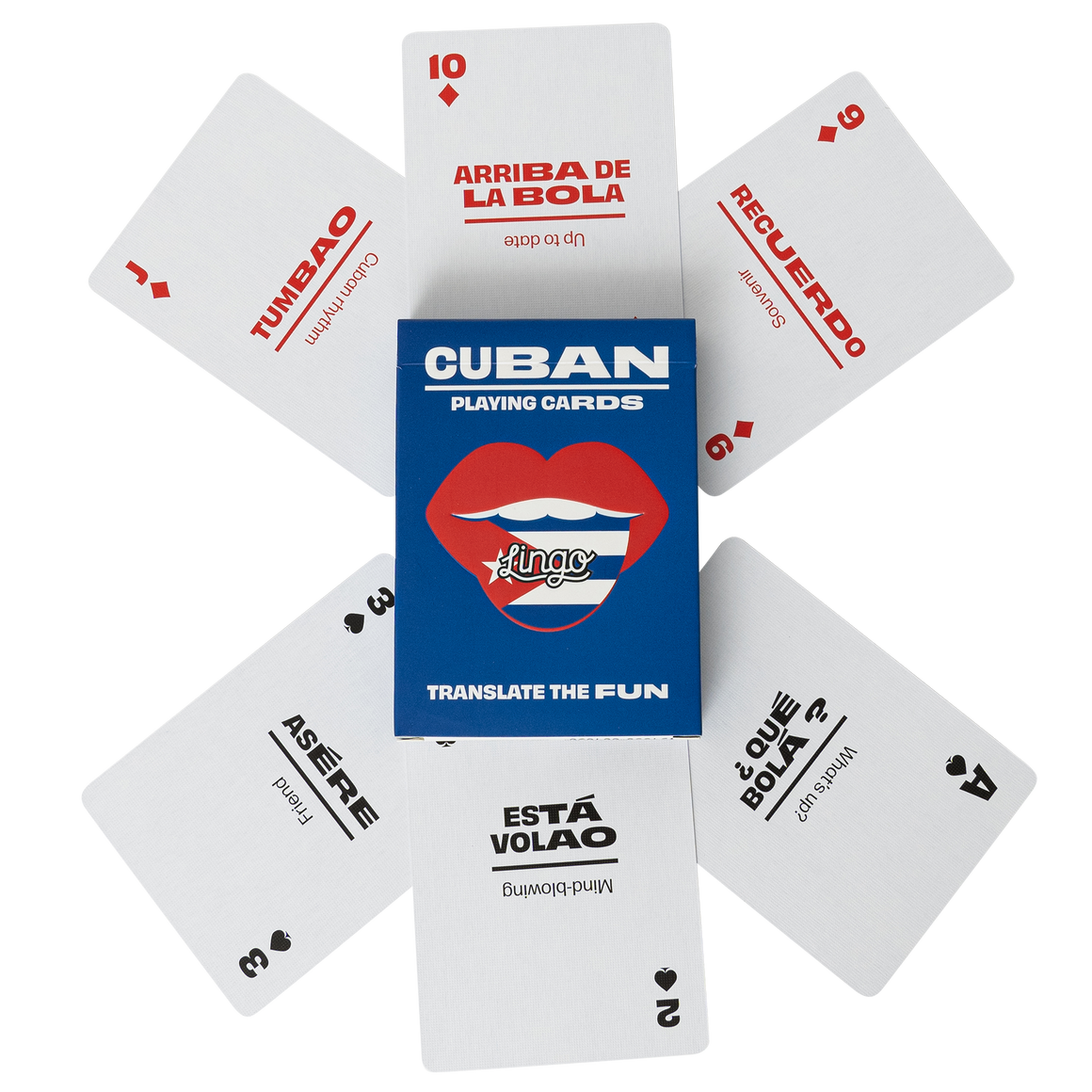 Cuban Lingo Playing Cards