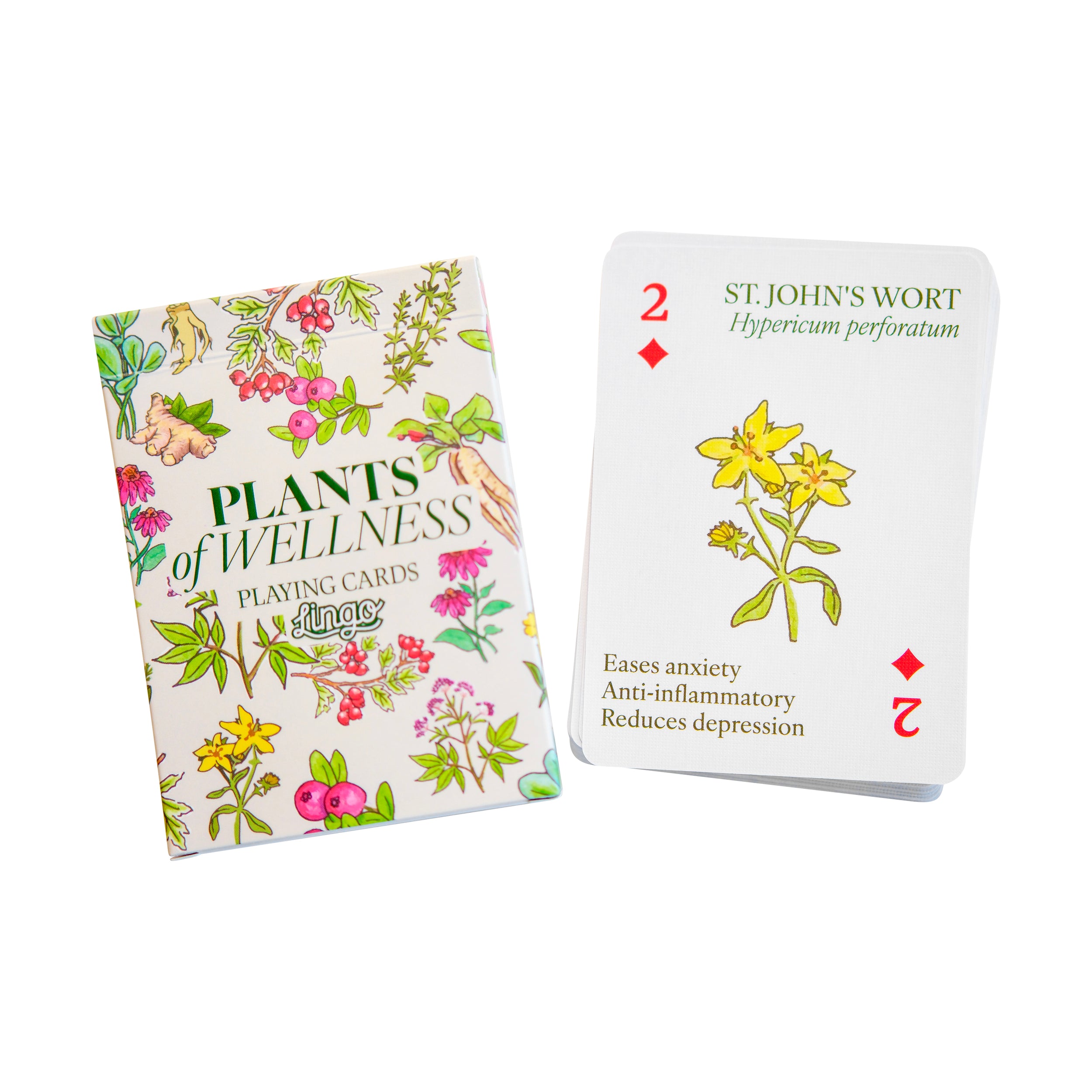 Plants of Wellness Playing Cards — Lingo Playing Cards