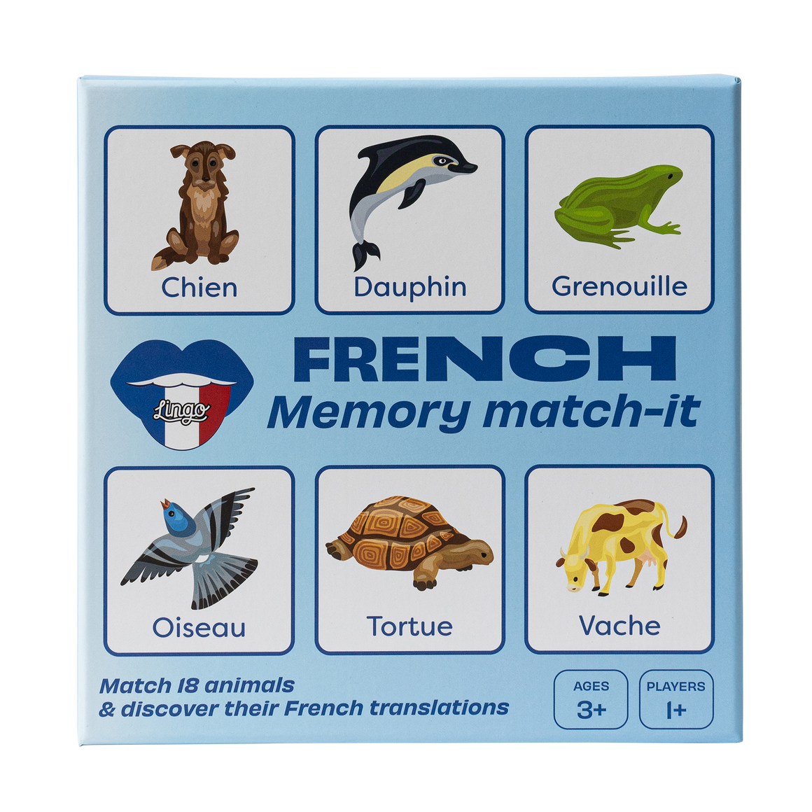 French Memory Match-It — Lingo