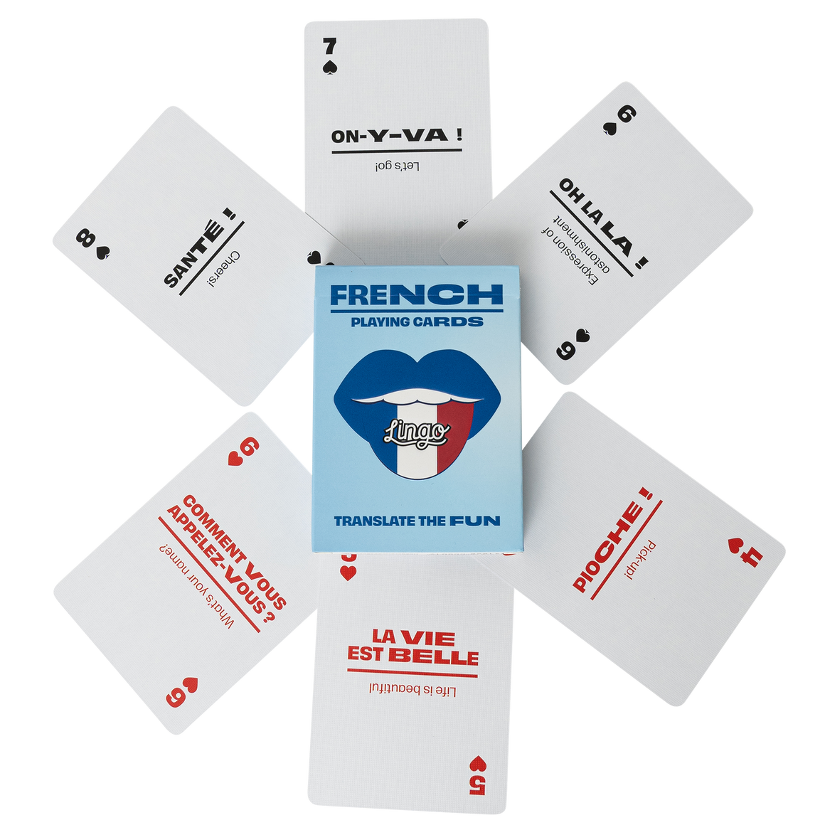 French Lingo Playing Cards at Lucinda Mccathie blog