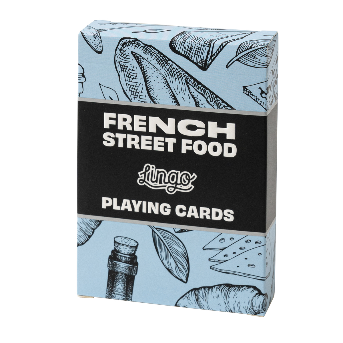 French Street Food — Lingo Playing Cards