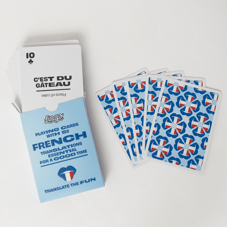 Lingo Cards - Play Cards, Pick Up a Language — Lingo Playing Cards