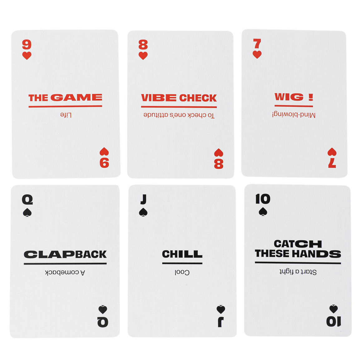 Gen Z Lingo Playing Cards