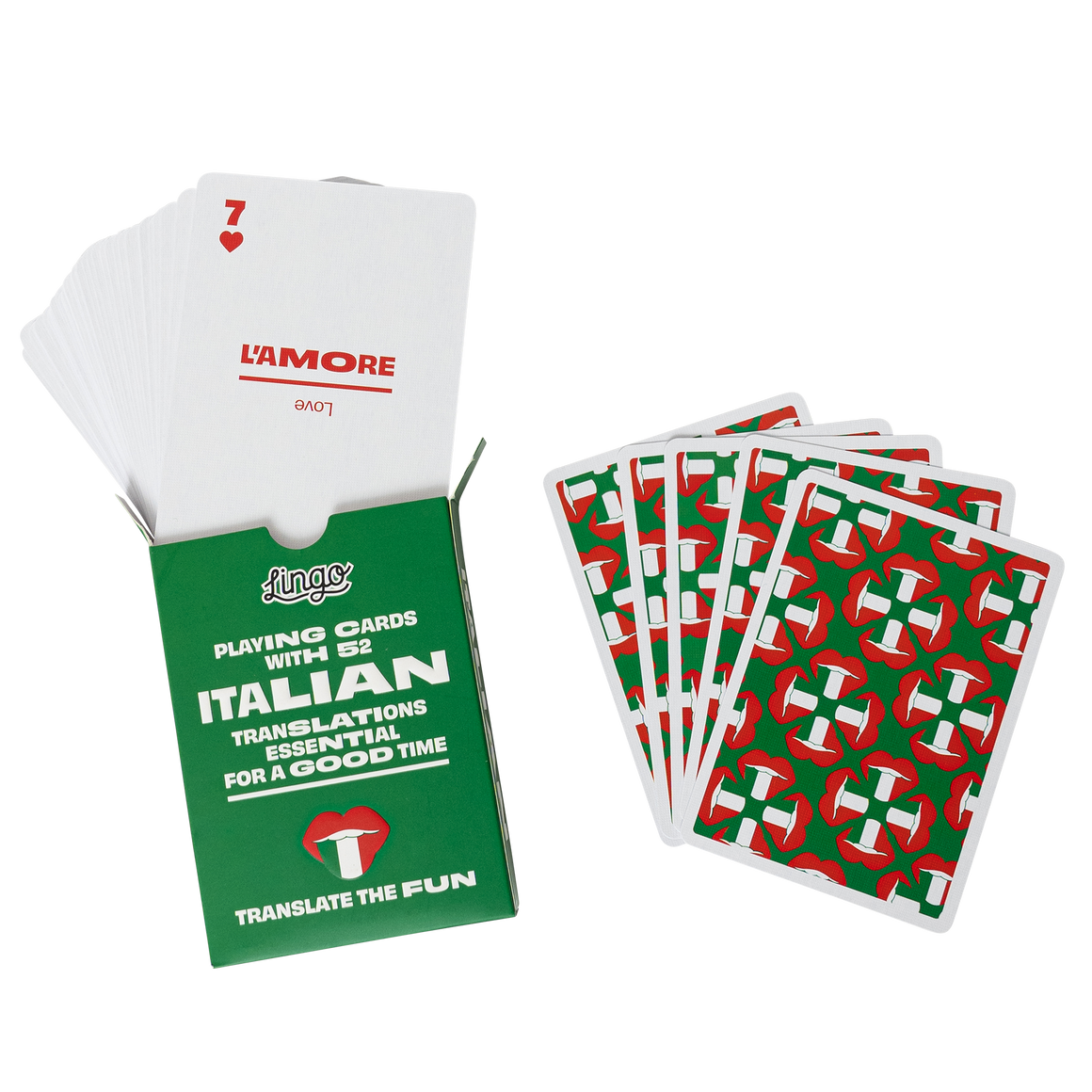 Italian Lingo Playing Cards