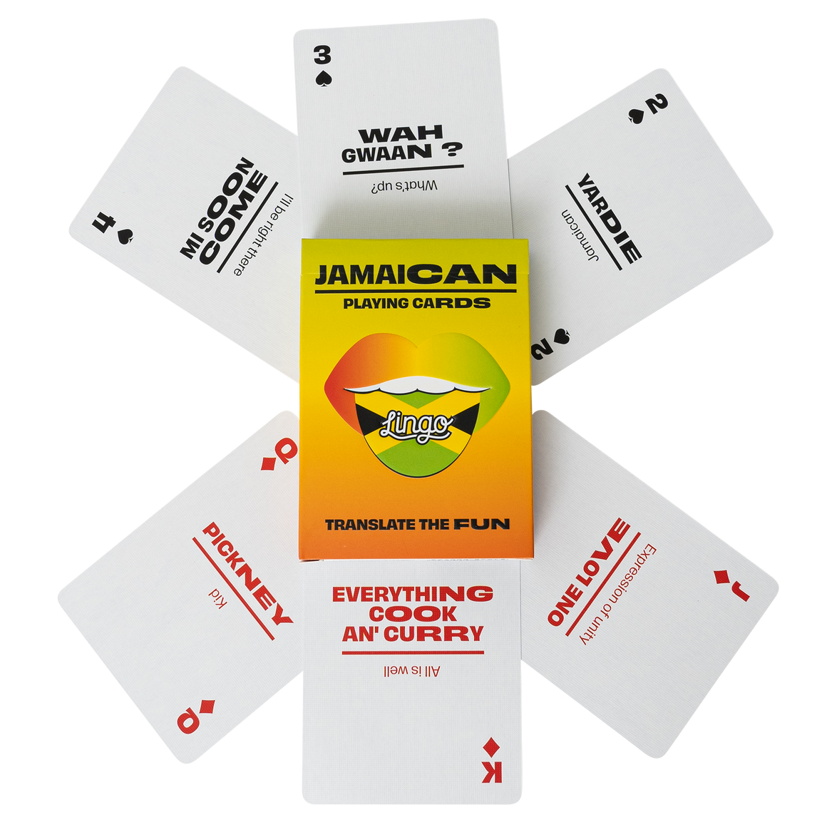 Jamaican Lingo Playing Cards