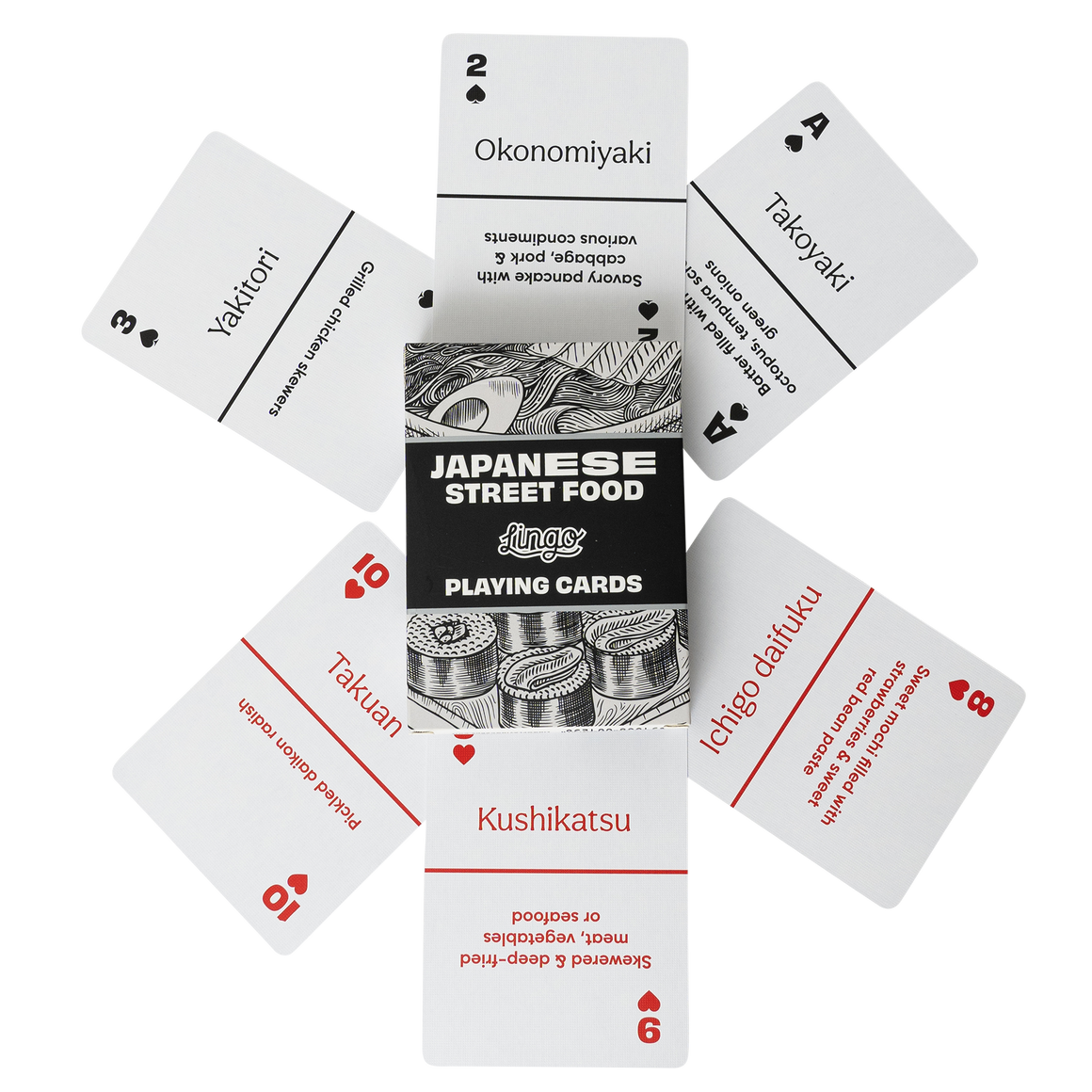 Japanese Street Food — Lingo Playing Cards