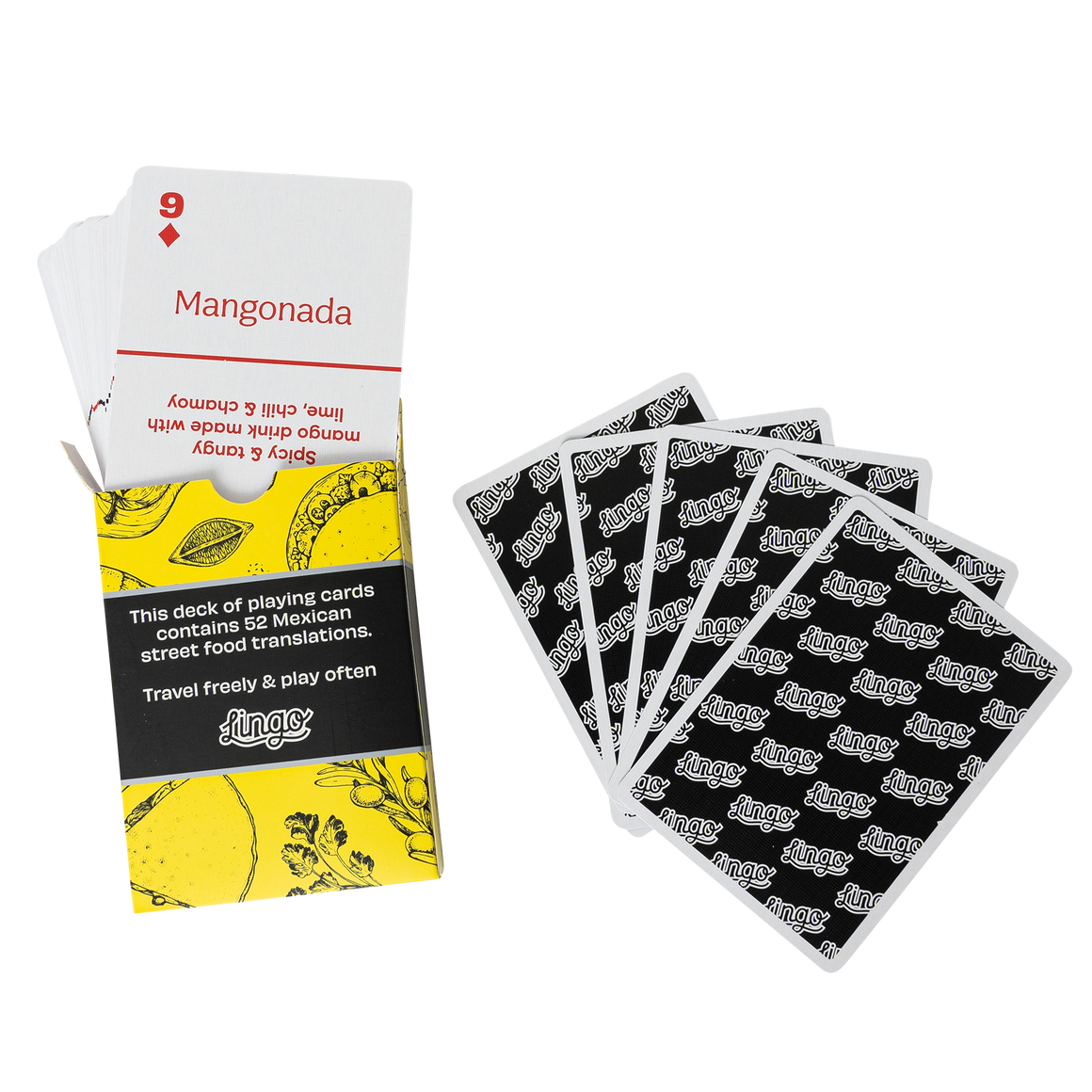Mexican Street Food — Lingo Playing Cards