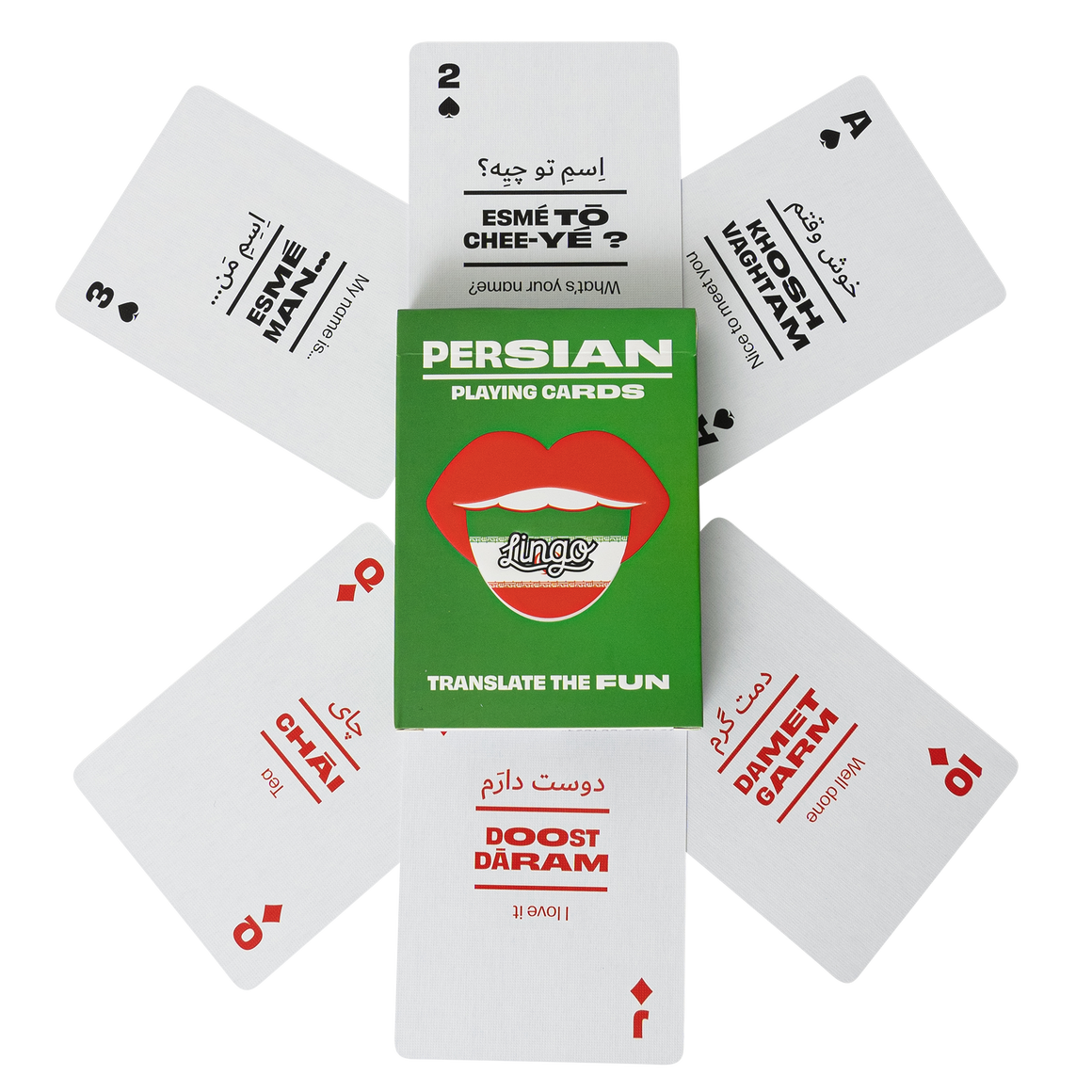 Persian Lingo Playing Cards