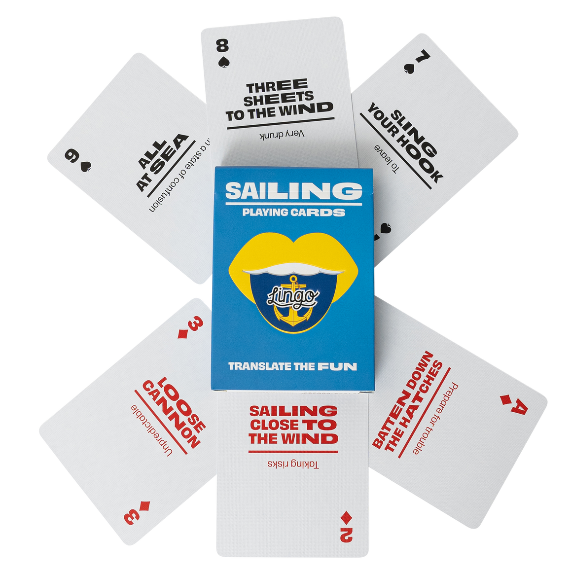 Sailing Lingo Playing Cards